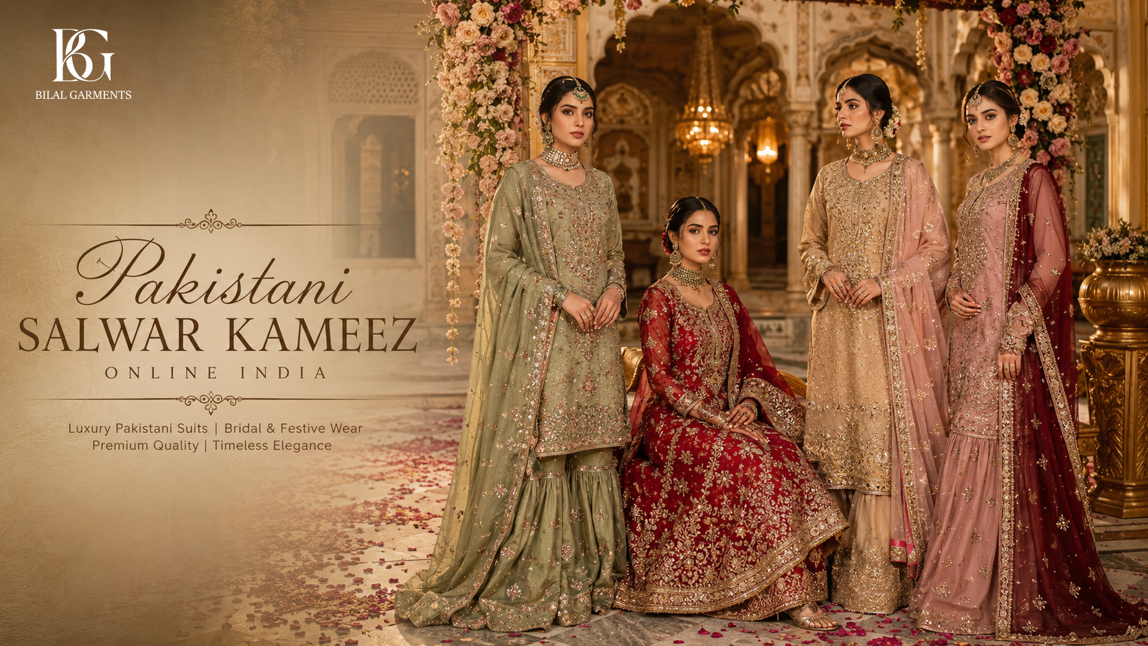 Buy Pakistani Salwar Kameez Online in India | Premium Designer ...